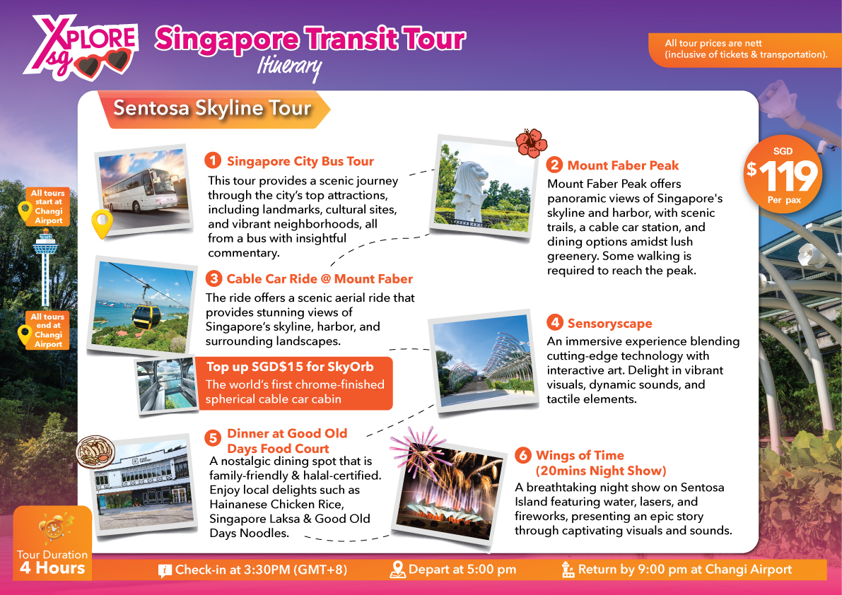 Singapore Transit Tour | Xplore SG Tours